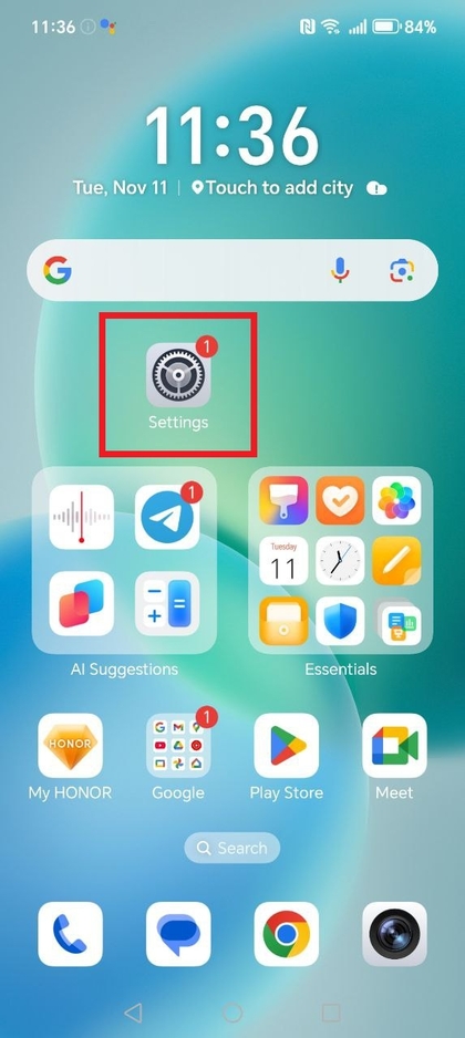 HONOR 400 Lite - How to Enable or Disable Keyboard Click Sounds ...