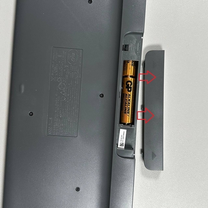 Cómo configurar y conectar el teclado táctil inalámbrico K400 de ...