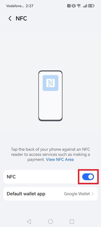 How to Enable or Disable NFC on HONOR 400 Lite | ManualsLib