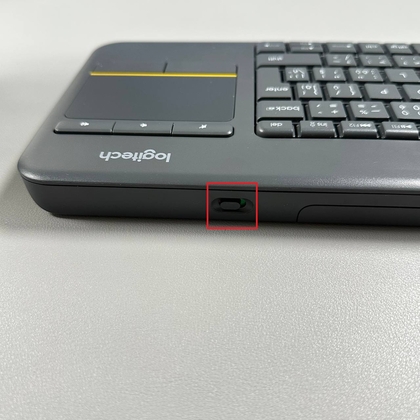 Logitech Wireless Touch Keyboard K400 - How to Change Batteries ...