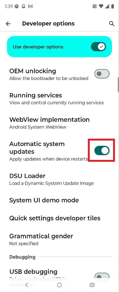 How to Enable or Disable Developer Options on Motorola Razr 60 Ultra ...