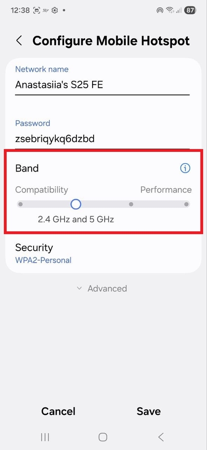 Samsung Galaxy S25 FE - Come configurare l'hotspot mobile | ManualsLib