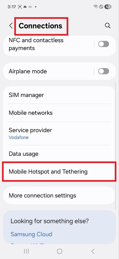 How to Enable or Disable Mobile Hotspot on Samsung Galaxy A17 5G ...