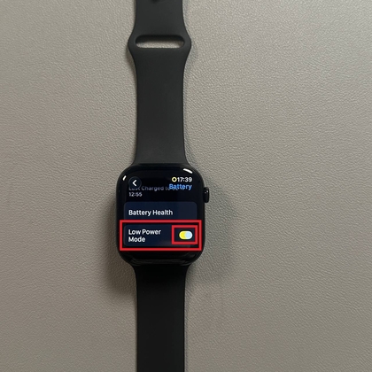 How to Enable or Disable Low Power Mode on Apple Watch Series 11 ...