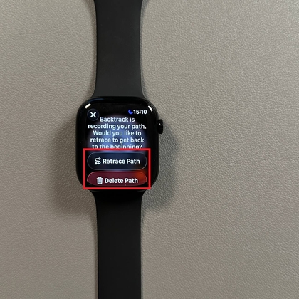 Apple Watch 11: How to Use Compass Waypoints and Backtrack | ManualsLib