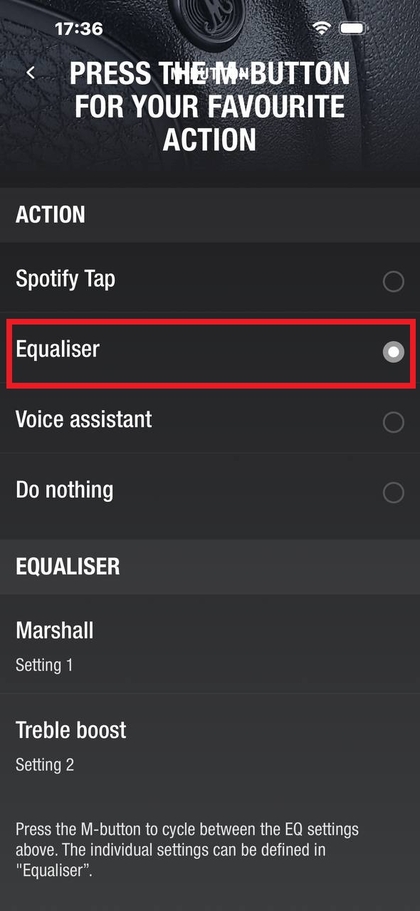 How to Customize the M-Button on Marshall Major V Headphones | ManualsLib