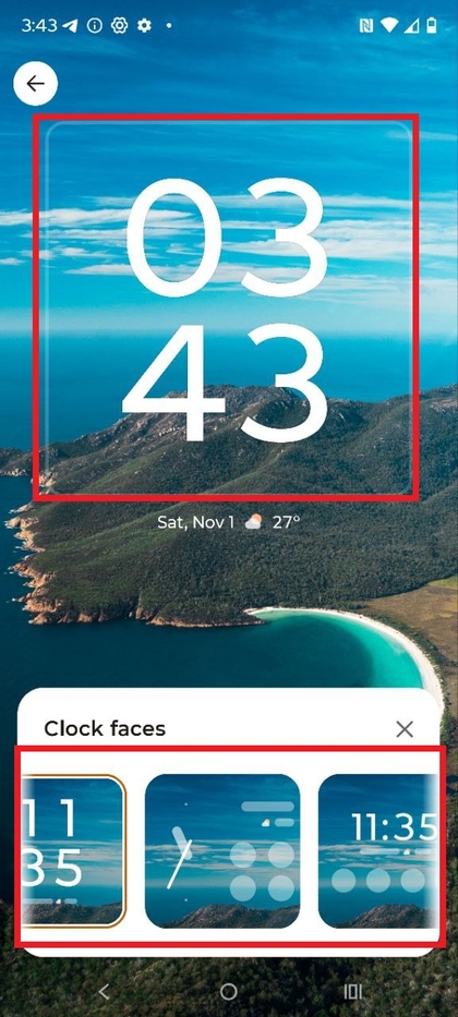 How to Change the Lock Screen Clock on Motorola EDGE 60 Fusion | ManualsLib
