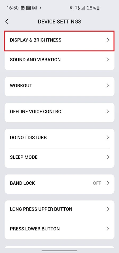 Amazfit Bip 6 - How to Change Screen Brightness | ManualsLib