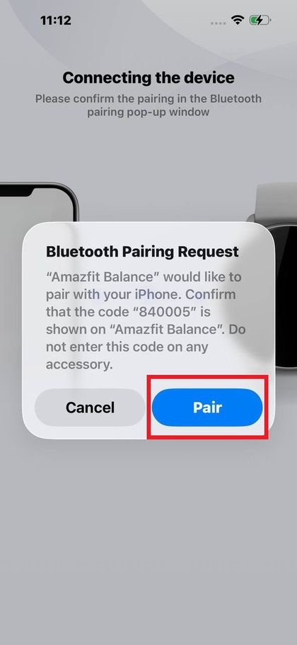 Amazfit Balance: How to Connect to iPhone | ManualsLib