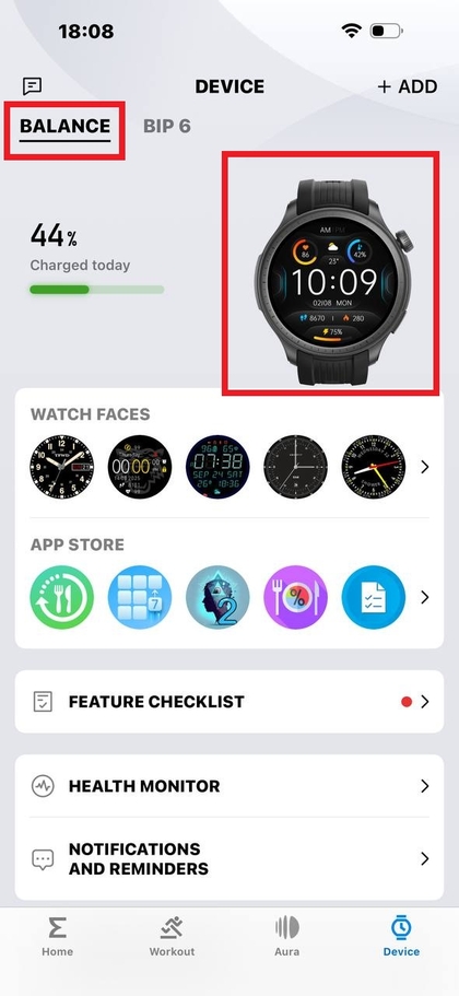 Amazfit Balance - How to Unpair from iPhone | ManualsLib