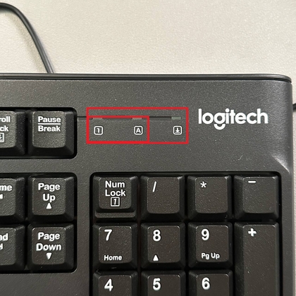 How to Enable Num Lock and Caps Lock Indicator on Logitech Keyboard ...