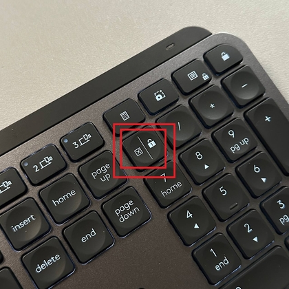 Como Corrigir o Problema da Tecla Num Lock no Teclado Logitech MX Keys ...
