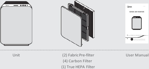 WINIX ZERO-N (AZNU230-HWE) - Air Purifier Manual | ManualsLib