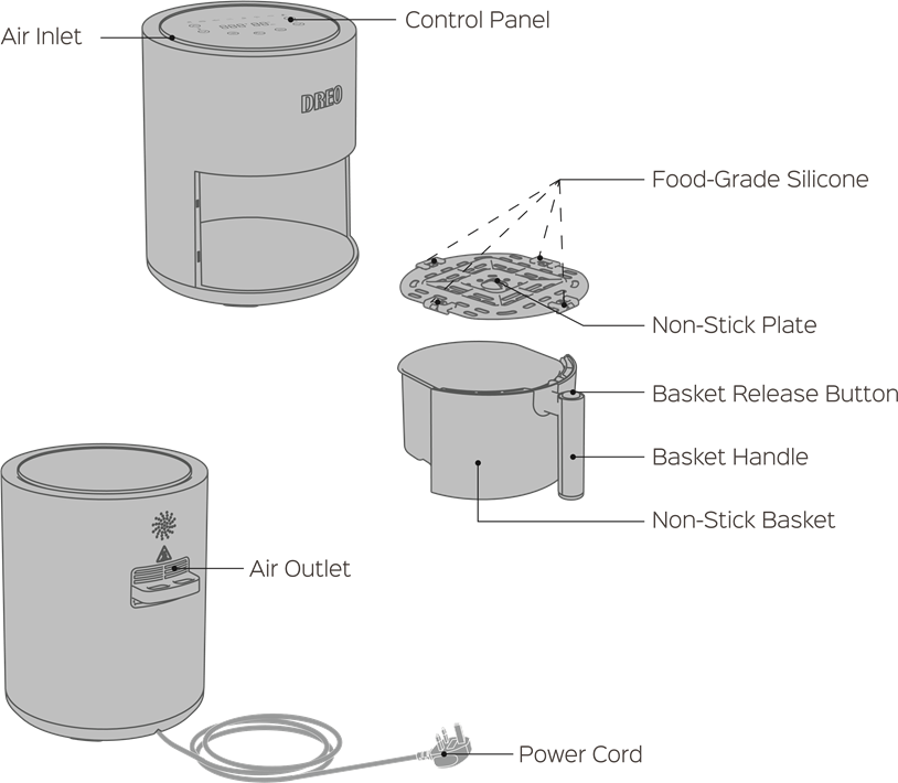 Dreo Aircrisp Pro - Smart Control Air Fryer Manual | ManualsLib