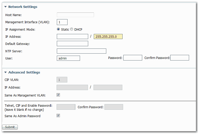Allen-Bradley Stratix 5700 - Switch Configuration Quick Start Guide ...