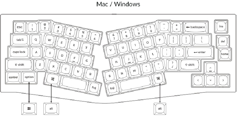 Keychron Q8 - Manuel du clavier personnalisable | ManualsLib