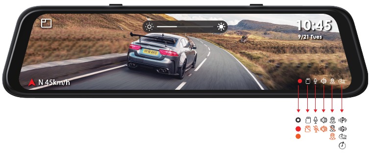 Vantrue Mirror M2 (M2) - Dash Cam Manual | ManualsLib
