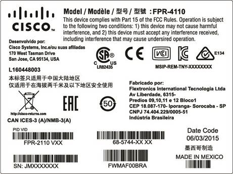 Cisco Firepower 4100 Series, Firepower 4110 / 4120 4140 / 4150 Manual ...