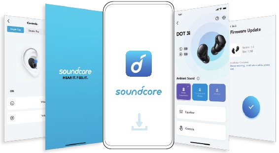 Soundcore Dot 3i - True Wireless ANC -kuulokkeiden käyttöohje | ManualsLib