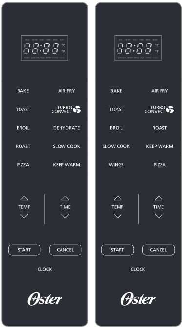 Oster TSSTTVFDDAF - Extra-Large French Door Digital Air Fry Oven Manual ...