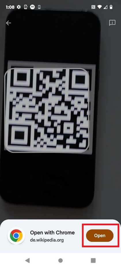 How to Scan QR Codes on the Motorola Moto G54 5G | ManualsLib