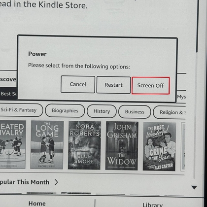 How to Turn Off Your Amazon Kindle Paperwhite | ManualsLib