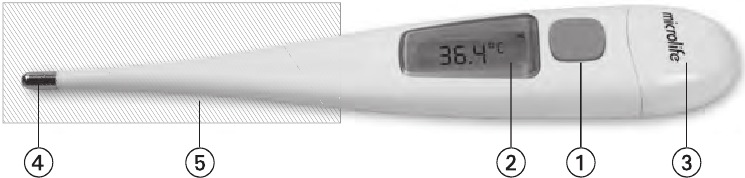 Microlife MT 300 - Panduan Memulai Cepat Termometer | ManualsLib