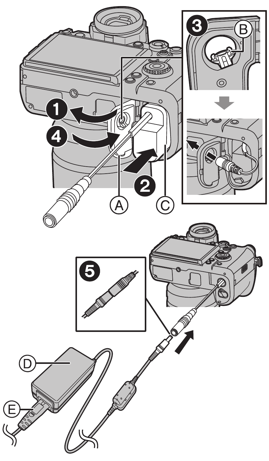 Panasonic DMW-DCC16 - DC Coupler Manual (Manuál pro DC Coupler ...