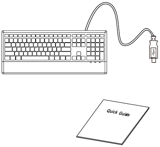 CANYON CNS-HKB6 - Guía rápida del teclado multimedia ultra delgado ...