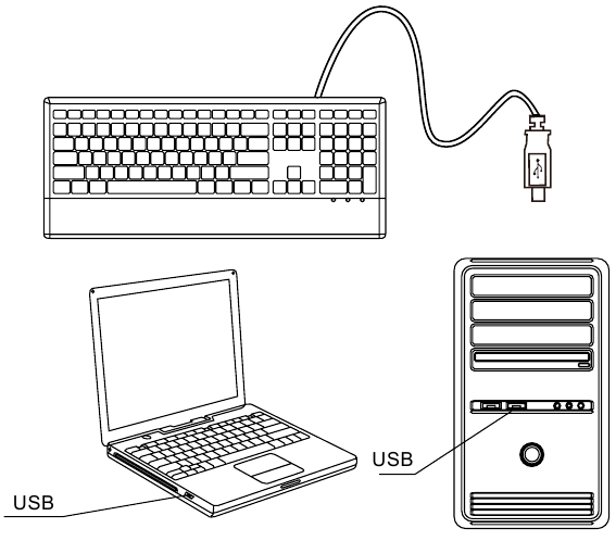 CANYON CNS-HKB6 - Ghid rapid pentru tastatura multimedia ultra subțire ...