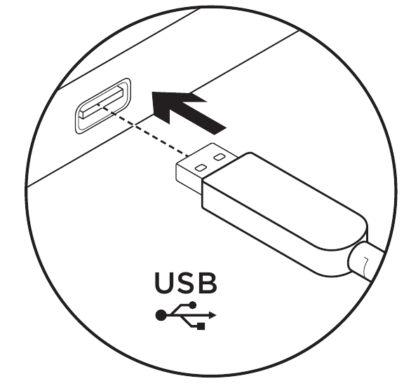 Logitech H340 - Guia de Configuração do Headset USB | ManualsLib