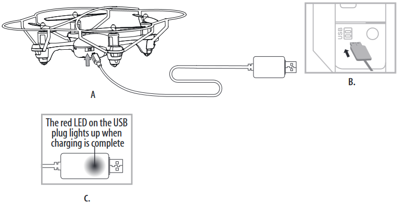 PROPEL FZIPP NANO 2.0 2.4Ghz Indoor/Outdoor High Performance Drone ...