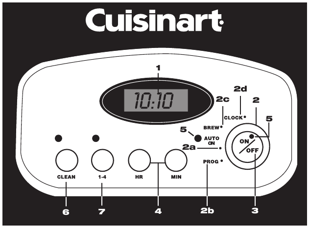 Manual da Cafeteira Programável Térmica Clássica Cuisinart DCC-1150 ...