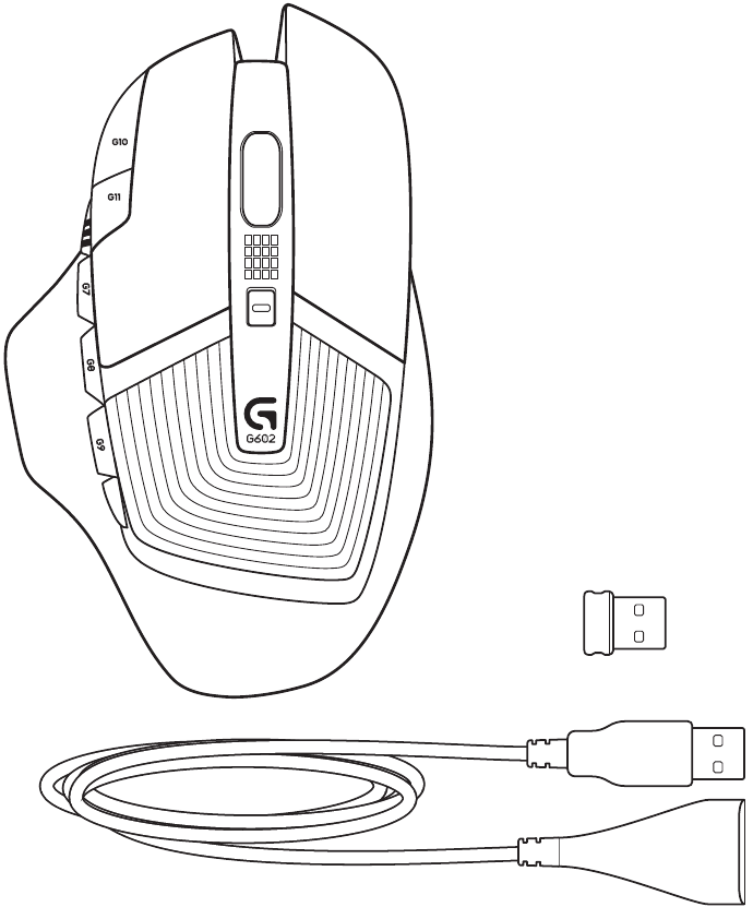 Logitech G602 - Wireless Gaming Mouse Setup Guide | ManualsLib