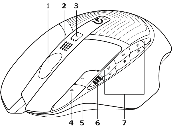 Logitech G602 - Wireless Gaming Mouse Setup Guide | ManualsLib