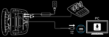 Logitech G923 - G Series TRUEFORCE Racing wheel for Xbox, PS, PC Manual ...