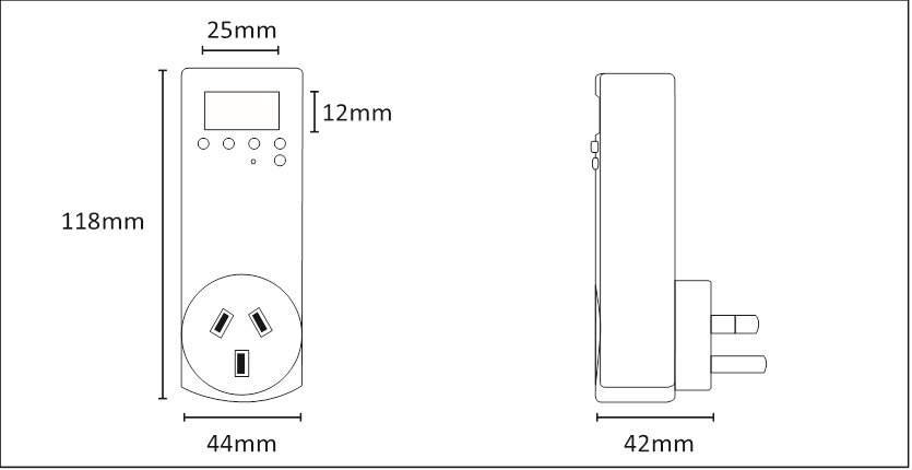 HPM Slimline Digital Timer D817SLIM Manual | ManualsLib