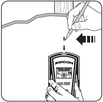 Zircon SuperScan H1 - Advanced Stud Finder Manual | ManualsLib