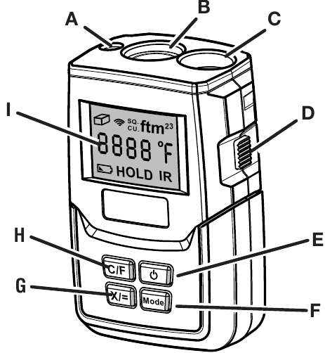 Ryobi E49IR01 - 3-In-1 Infrared Thermometer Manual | ManualsLib