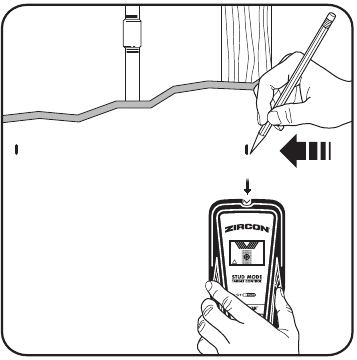 Zircon SuperScan K1 - Advanced Wall Scanner Manual | ManualsLib