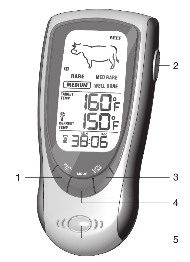 Oregon Scientific AW131 - Manual Termometer Daging BBQ/Oven | ManualsLib