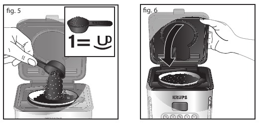 KRUPS Control Line KM442D50 - 10 Cup Programmable Coffee Maker Manual ...