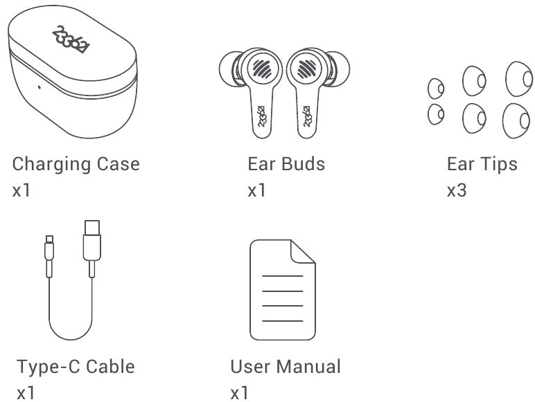 233621 PEARL II PRO - Manual de auriculares inalámbricos ANC Bluetooth ...
