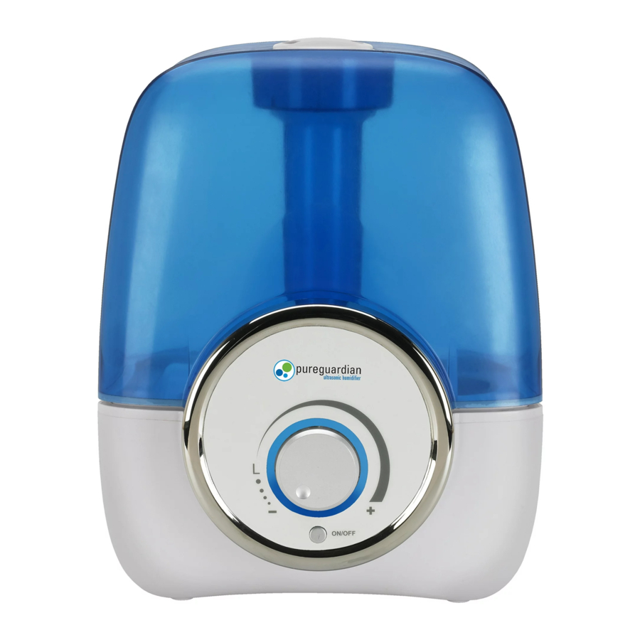Guardian H1200, H1210 - PureGuardian 1.5-Gallon Ultrasonic Cool Mist ...