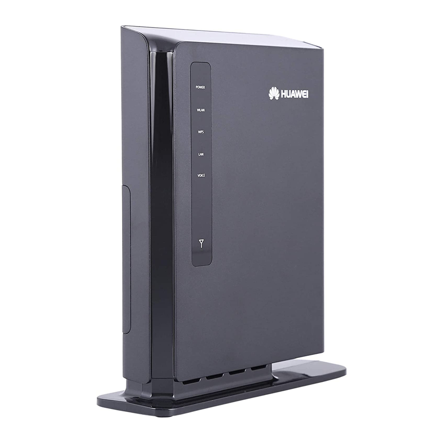 Panduan Memulai Cepat Router WiFi Huawei E5172 | ManualsLib