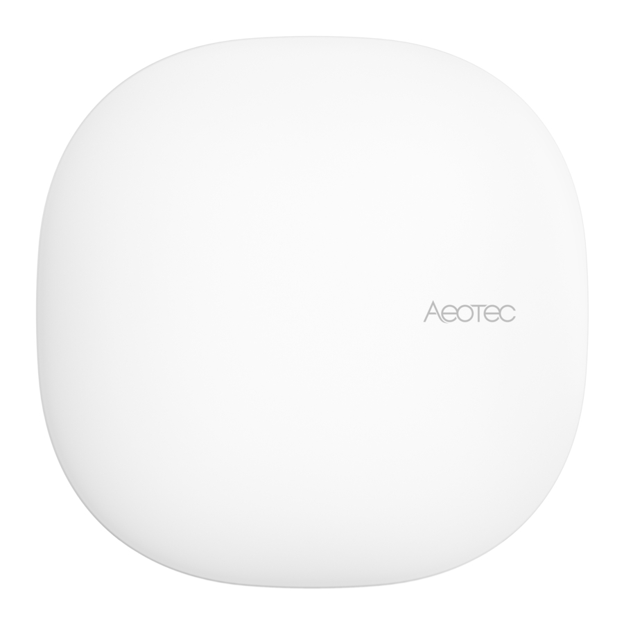 Aeotec Smart Home Hub beállítási útmutató | ManualsLib