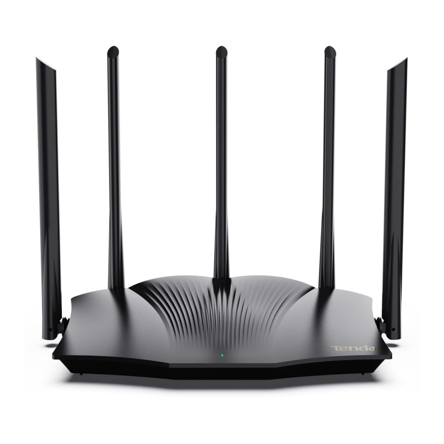 Tenda TX12 Pro, RX12 Pro - AX3000 Gigabit Router Quick Installation ...