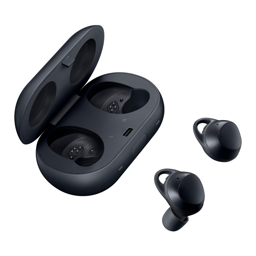 Samsung Gear IconX SM-R140 - Manual de fones de ouvido sem fio | ManualsLib