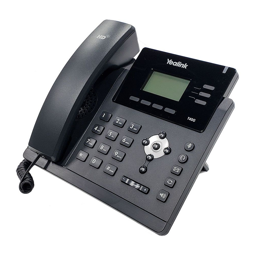 Guia de Início Rápido do Telefone IP Gigabit Ultra Elegante Yealink SIP ...