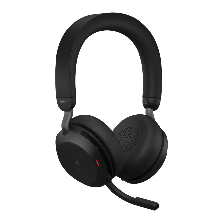 Jabra Evolve2 75 - Buku Petunjuk Headset Bluetooth | ManualsLib
